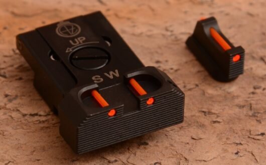 CZ Shadow 2 Rear Sight Set with fiber optic Red - Gunspart