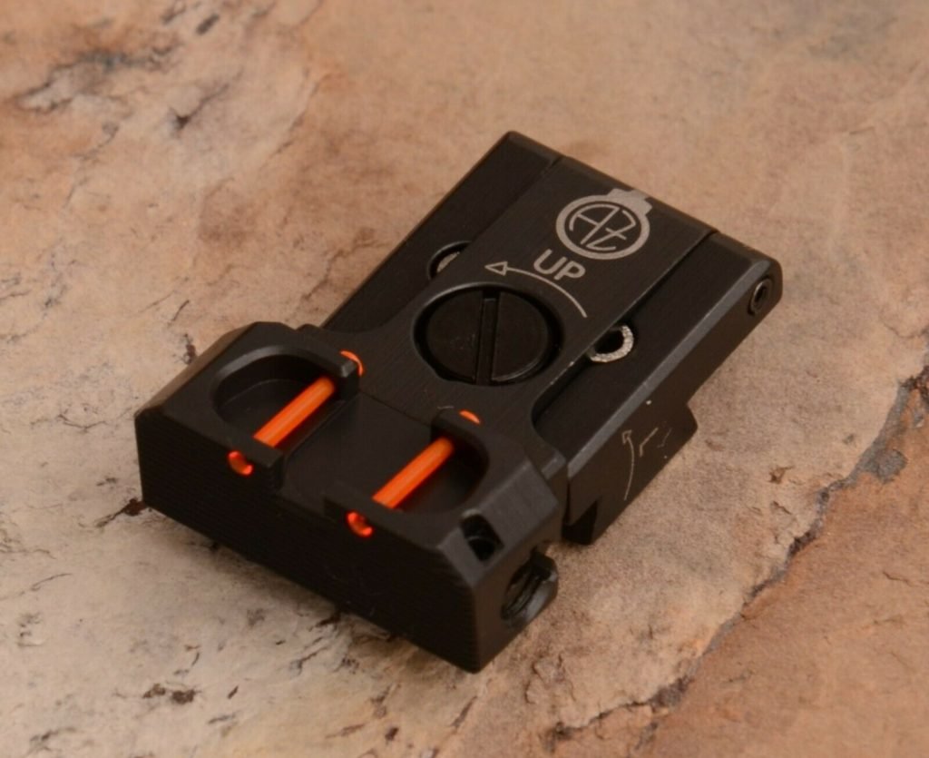 CZ 75 Rear Sight with fiber optics - Gunspart