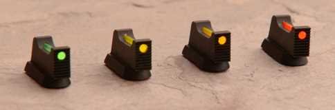 How to choose the best color for fiber optic sights - Gunspart